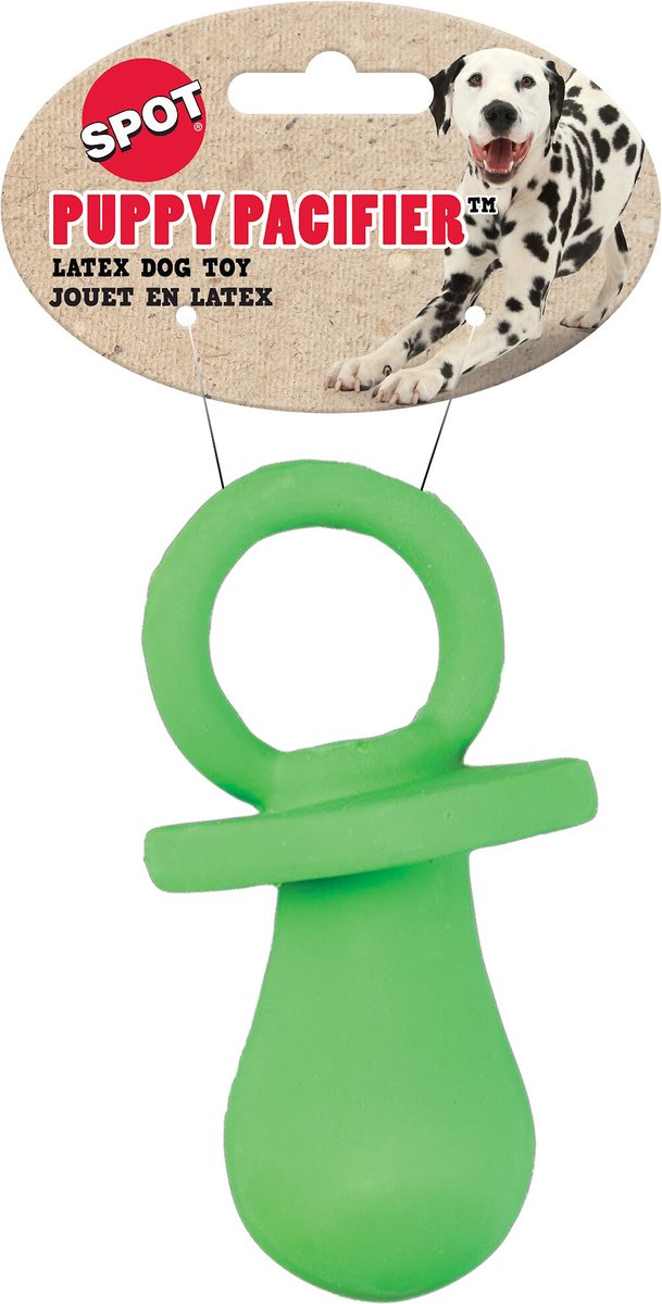 ETHICAL PET Pacifier Squeaky Puppy Chew Toy, Color Varies, 4-in - Chewy.com