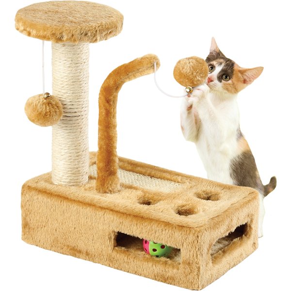 SNUGGLYCAT Ripple Rug Cat Activity Play Mat, Beige - Chewy.com