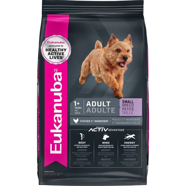 EUKANUBA Adult Small Breed Dry Dog Food, 28-lb bag - Chewy.com