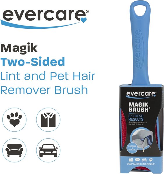 EVERCARE PET PLUS Magik Lint Brush Dog & Cat Stain Remover - Chewy.com