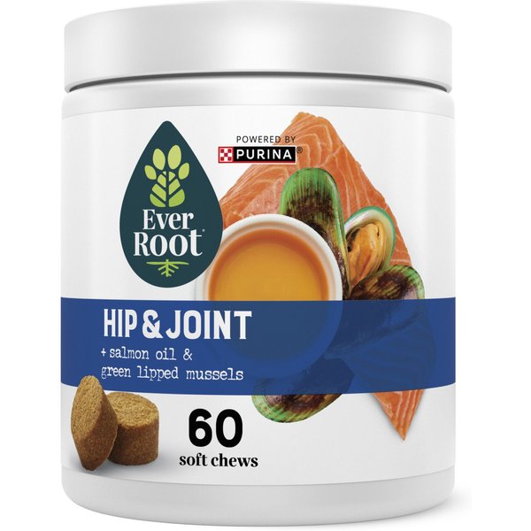 EVERROOT By Purina Hip & Joint Soft Chews Supplement for Dogs, 10.6-oz ...