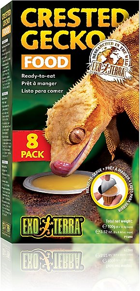 EXO TERRA Crested Gecko Reptile Food, 8-cups - Chewy.com