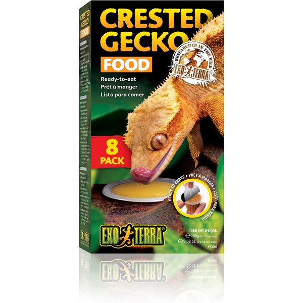 EXO TERRA Crested Gecko Reptile Food, 8-cups - Chewy.com