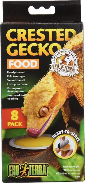 EXO TERRA Crested Gecko Reptile Food, 8-cups - Chewy.com