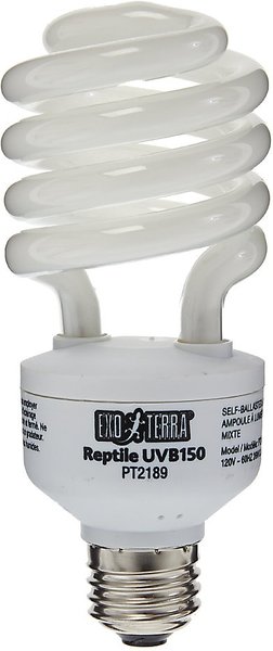 EXO TERRA Desert UVB 150 Reptile Bulb, 26-w - Chewy.com