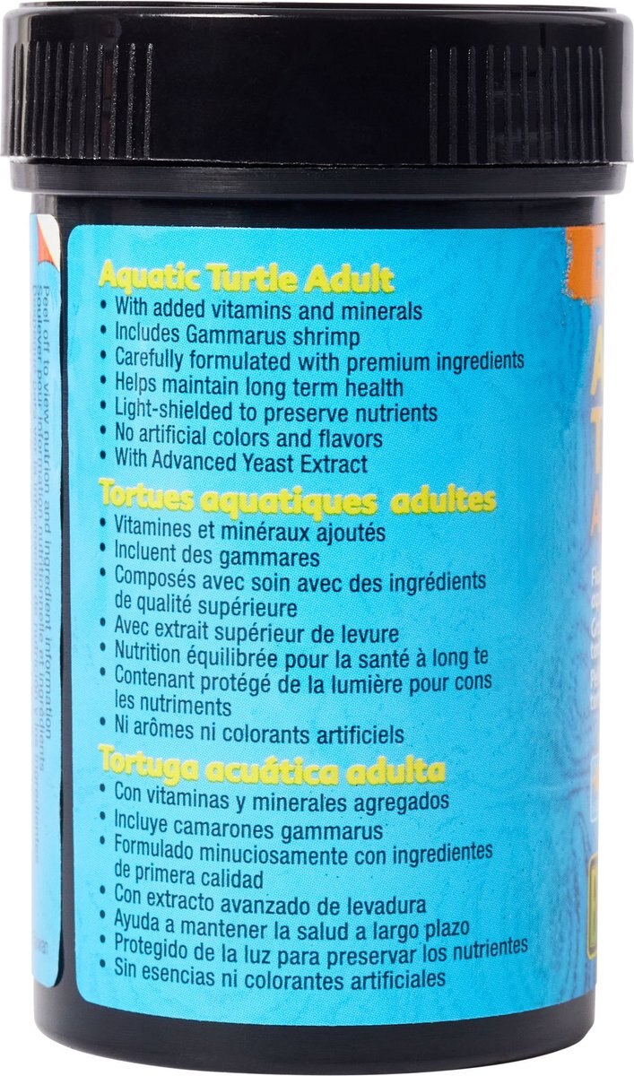 EXO TERRA Floating Pellets Adult Aquatic Turtle Food, 0.7-oz jar ...