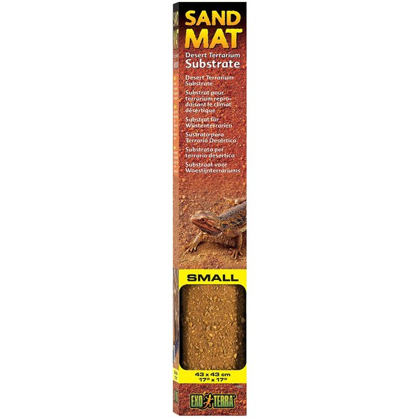 EXO TERRA Sand Mat Desert Terrarium Reptile Substrate, 17-in - Chewy.com