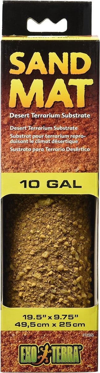 EXO TERRA Sand Mat Desert Terrarium Reptile Substrate, 19.5-in - Chewy.com