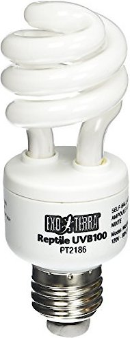 EXO TERRA Tropical UVB 100 Reptile Bulb, 13-w - Chewy.com