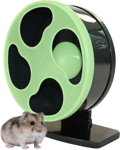 EXOTIC NUTRITION Moon Runner Silent Hamster Exercise Wheel - Chewy.com