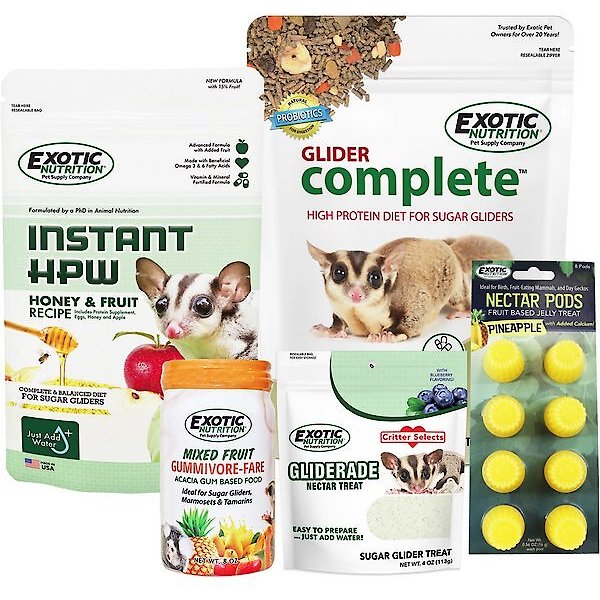 EXOTIC NUTRITION Squirrel Food Starter Kit - Chewy.com