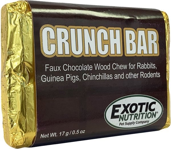 EXOTIC NUTRITION Willow Crunch Bar Small Pet Chew Toy, 3 count - Chewy.com