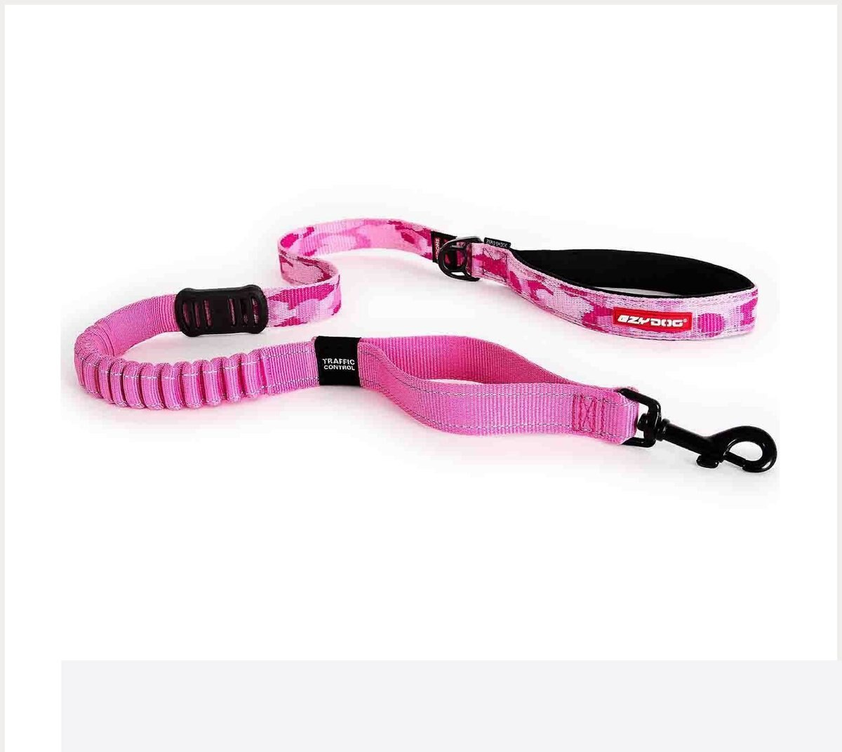 EZYDOG Zero Shock Absorbing Dog Leash, Pink Camo, 48-in - Chewy.com