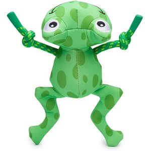 FABDOG Frog Floatie Water Outdoor Plush Dog Toy - Chewy.com