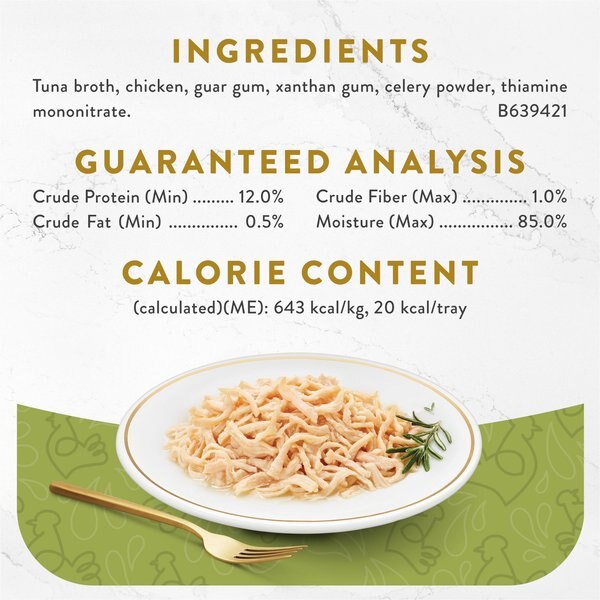 FANCY FEAST Appetizers White Meat Chicken in a Savory Tuna Broth ...