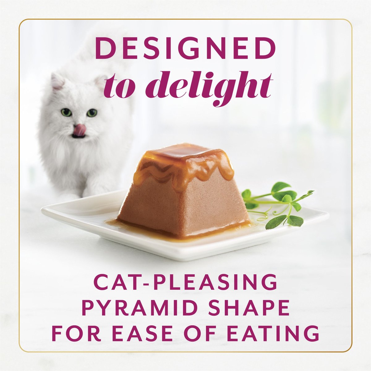 FANCY FEAST Gems Mousse Beef & a Halo of Savory Gravy Pate Wet Cat Food ...