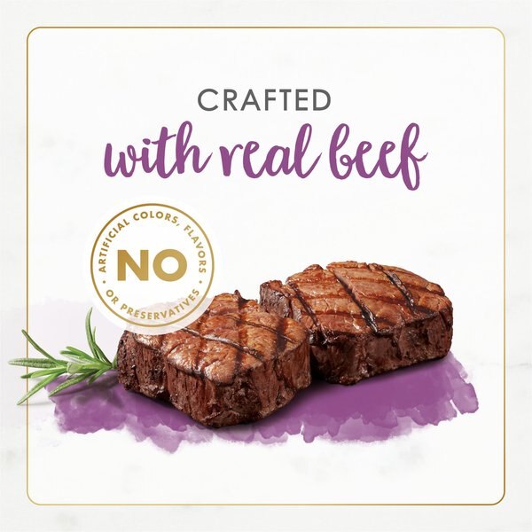 FANCY FEAST Gourmet Naturals Beef Recipe Pate Canned Cat Food, 3-oz ...