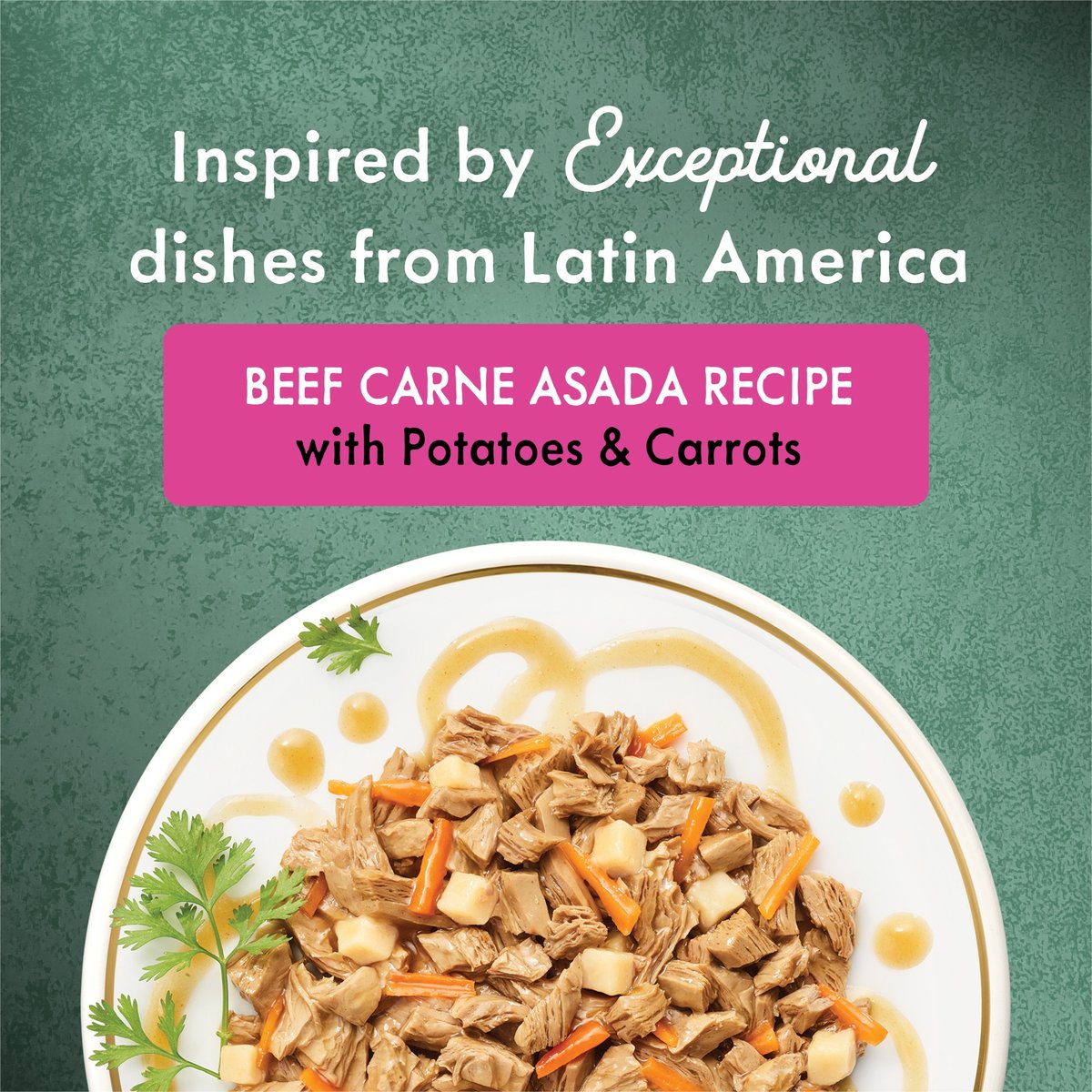 FANCY FEAST Medleys Beef Carne Asada Recipe with Potatoes & Carrots in ...