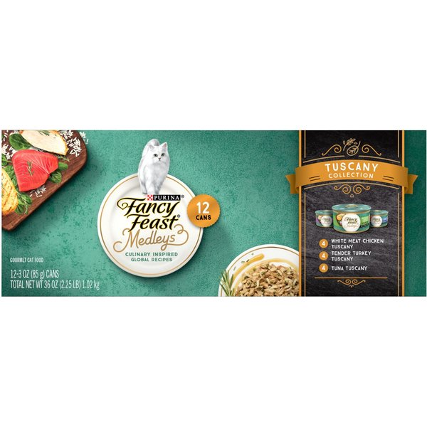FANCY FEAST Gourmet Gravy Petites Turkey & Sweet Potato Entree Wet Cat ...