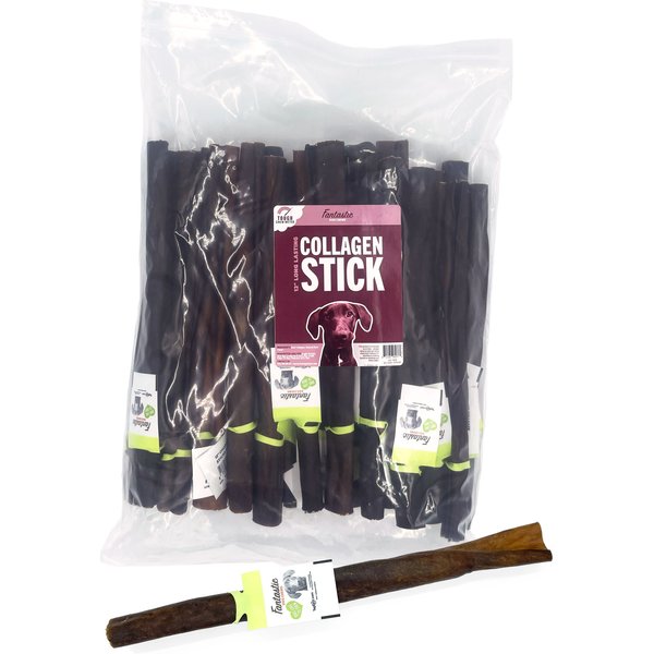 FANTASTIC DOG CHEWS 12-inch Collagen Stick with Beef Dog Chew, 1 count ...