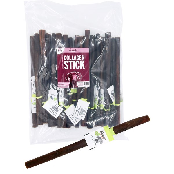 FANTASTIC DOG CHEWS 12-inch Collagen Stick with Beef Dog Chew, 1 count ...
