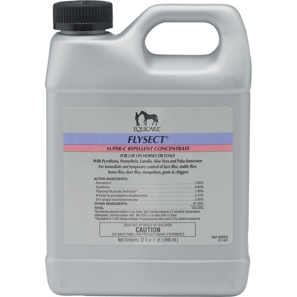 FARNAM Equicare Flysect Super-C Repellent Concentrate Horse Insect ...