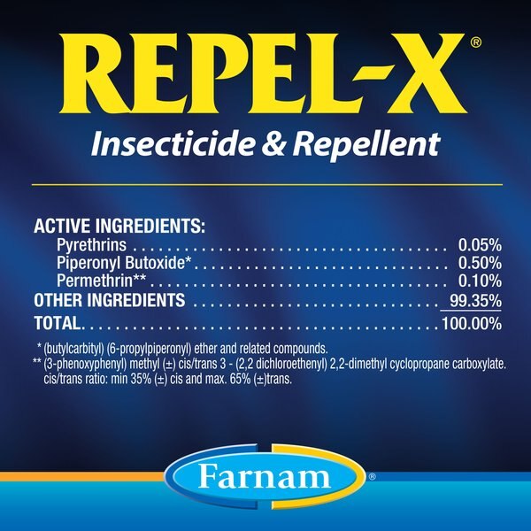FARNAM Repel-X Dog & Horse Insecticide & Repellent, 32-fl oz bottle ...