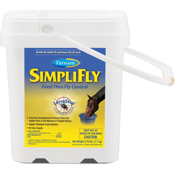 TRIBUTE EQUINE NUTRITION Equine Fly Control Block Horse Supplement, 33 ...