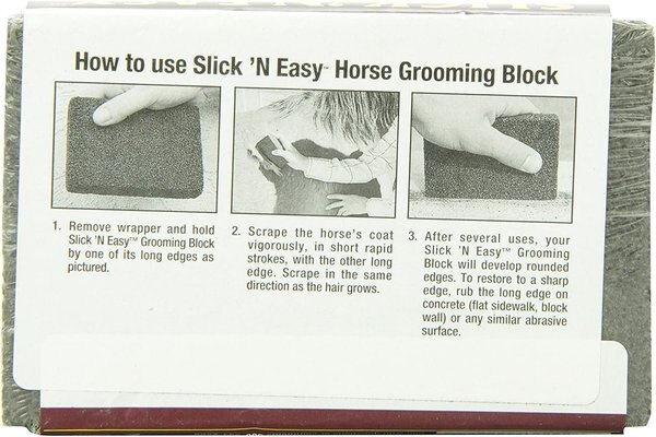 FARNAM Slick 'N Easy Horse Grooming Block - Chewy.com