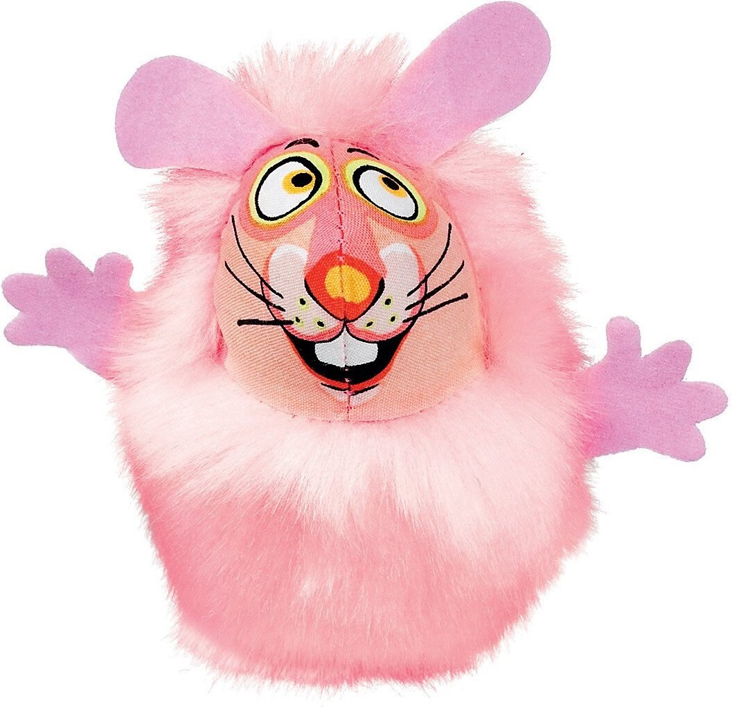 FAT CAT Classic Fluff Bunnies Cat Toy, Color Varies - Chewy.com