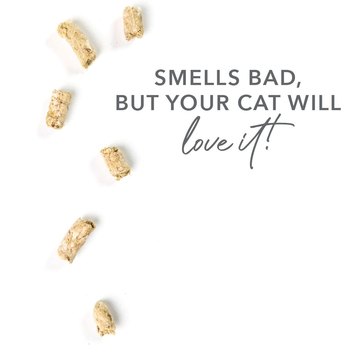 FELINE NATURAL Booster Lamb Green Tripe Freeze-Dried Cat Food Topper, 2 ...