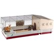 FERPLAST Krolik 140 Rabbit Cage & Wood Hutch - Chewy.com