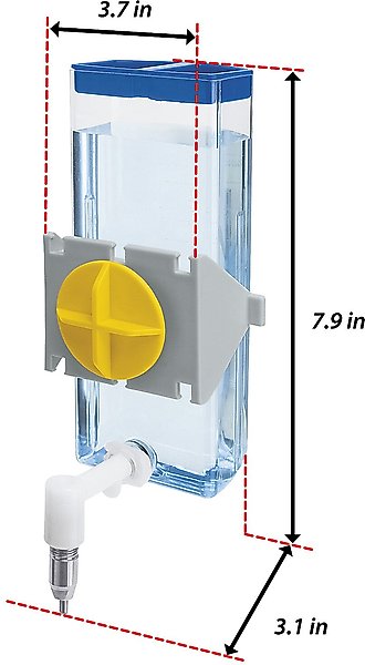 FERPLAST Sippy Small Animal Water Bottle, 10-oz bottle - Chewy.com