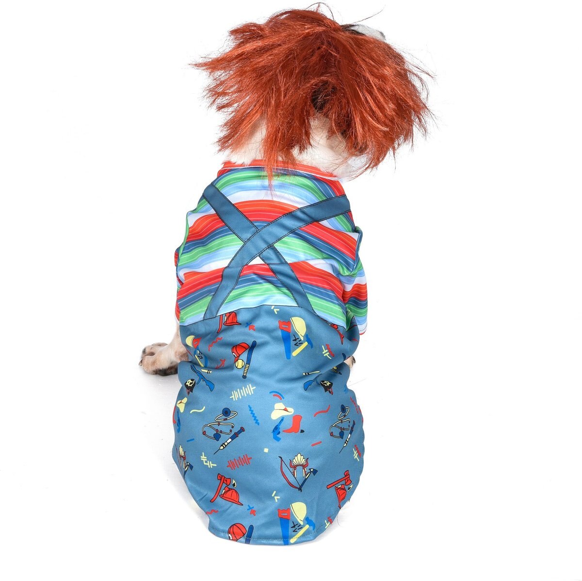 FETCH FOR PETS NBC Horror Chucky Halloween Dog Costume, Small - Chewy.com