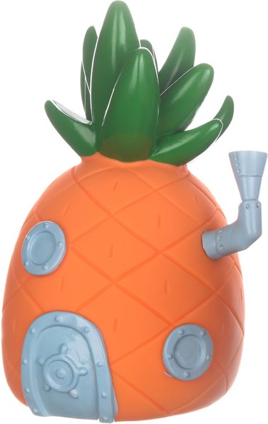 FETCH FOR PETS SpongeBob Pineapple House Squeaky Plush Dog Toy - Chewy.com