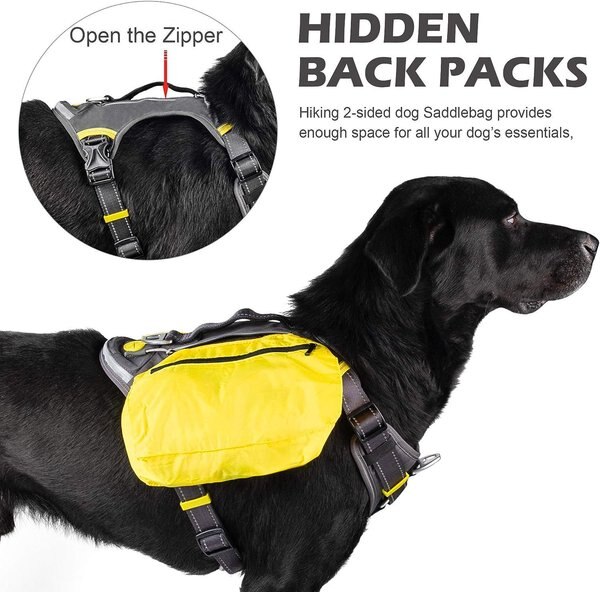 FIDA No Pull Dog Harness, Black, Small: 17.3 to 21.3-in chest - Chewy.com