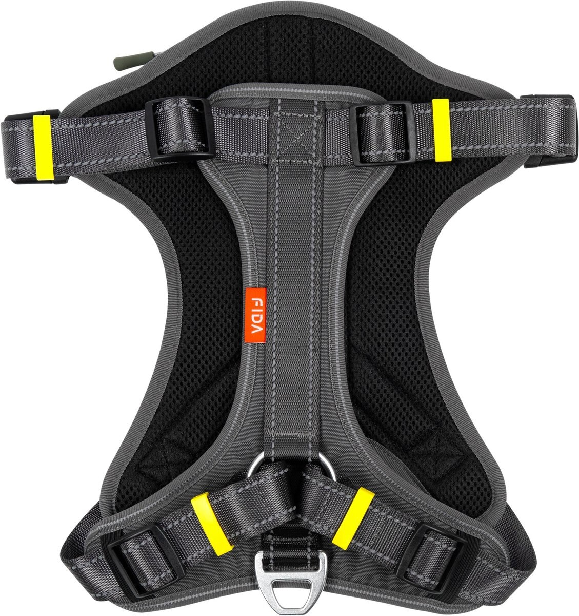 FIDA No Pull Dog Harness, Black, Small: 17.3 to 21.3-in chest - Chewy.com