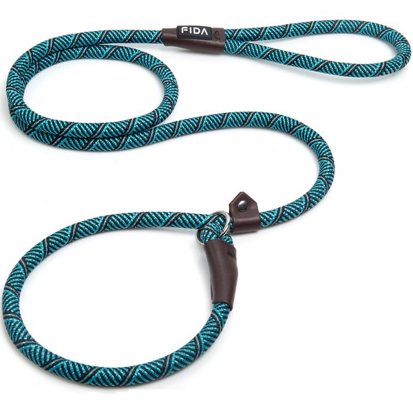 MENDOTA PRODUCTS Large Slip Striped Rope Dog Leash, Woodlands, 6-ft ...