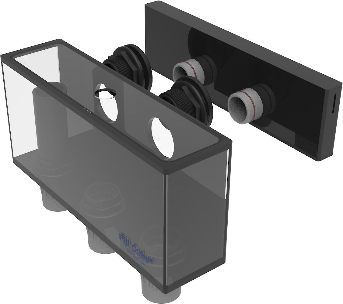 Out of Stock - FIJI CUBE External Overflow Box, 1600 GHP - Chewy.com