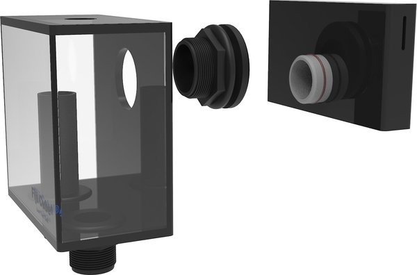 FIJI CUBE External Overflow Box, 800 GHP - Chewy.com