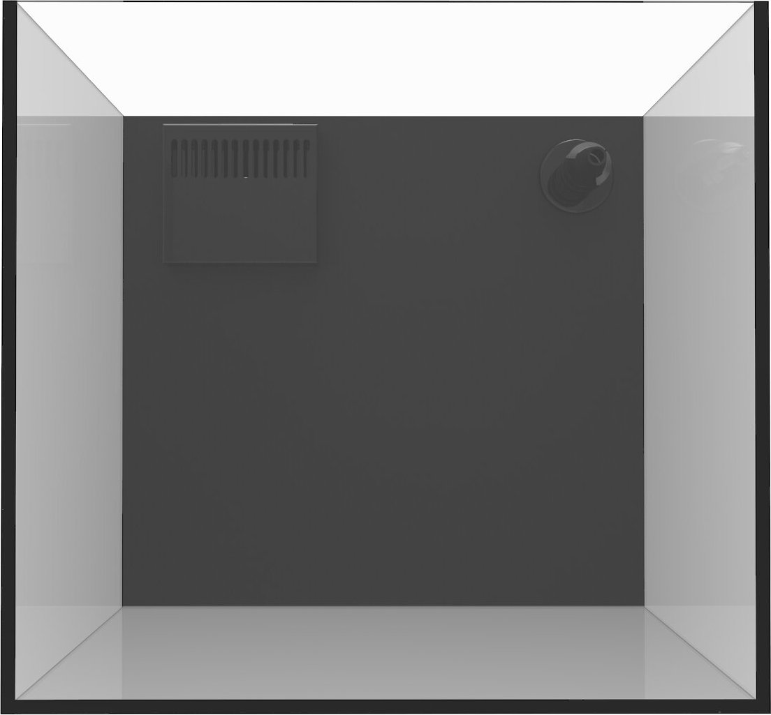 Out of Stock - FIJI CUBE External Overflow Rimless Glass Tank, 11-gal ...