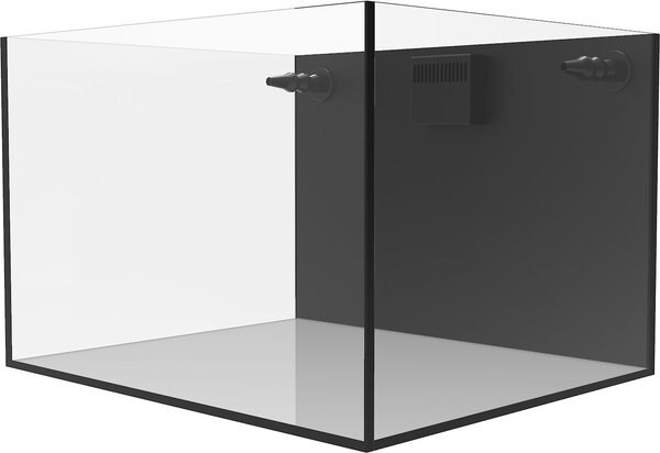 Out of Stock - FIJI CUBE External Overflow Rimless Glass Tank, 32-gal ...