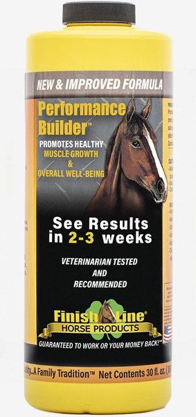 FINISH LINE Performance Builder Butterscotch Flavor Liquid Horse ...
