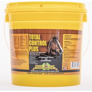 FINISH LINE Total Control Plus Horse Comprehensive Supplement, 4.7-lb ...
