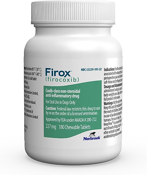 FIROX (firocoxib) Chewable Tablets for Dogs, 227-mg - Easy Refills ...