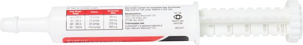 Out of Stock - FIRST COMPANION Equistrength Pyrantel Pamoate Paste ...