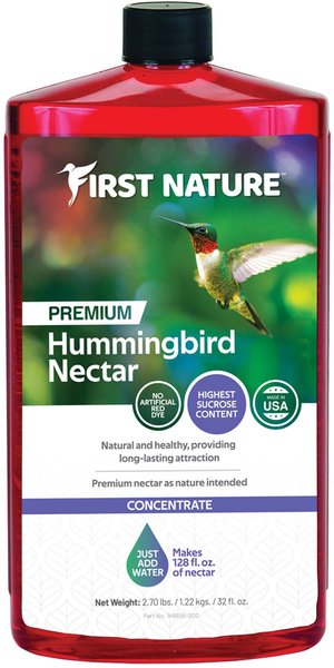 Out of Stock - FIRST NATURE Hummingbird Nectar Concentrate Bird Food ...