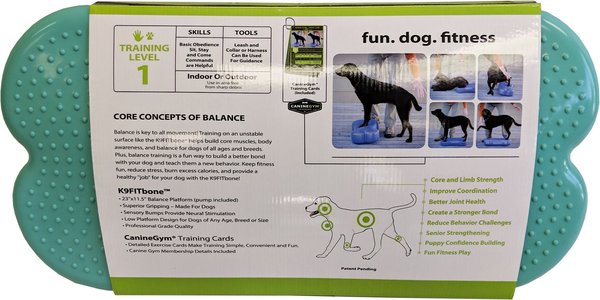 Out of Stock - FITPAWS K9FITbone Dog Training Regular Balancing Bone ...
