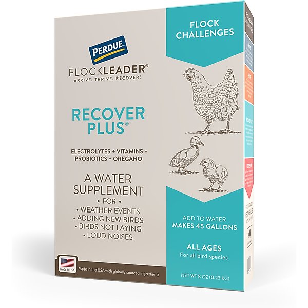 Discontinued - FLOCKLEADER Recover Plus Poultry Supplement, 8-oz bag ...