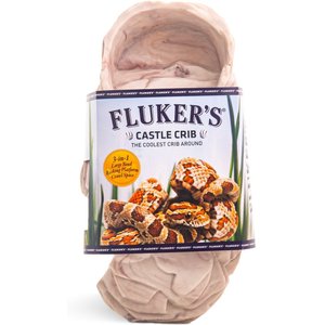 FLUKER'S Castle Crib Reptile Hideout, Small - Chewy.com